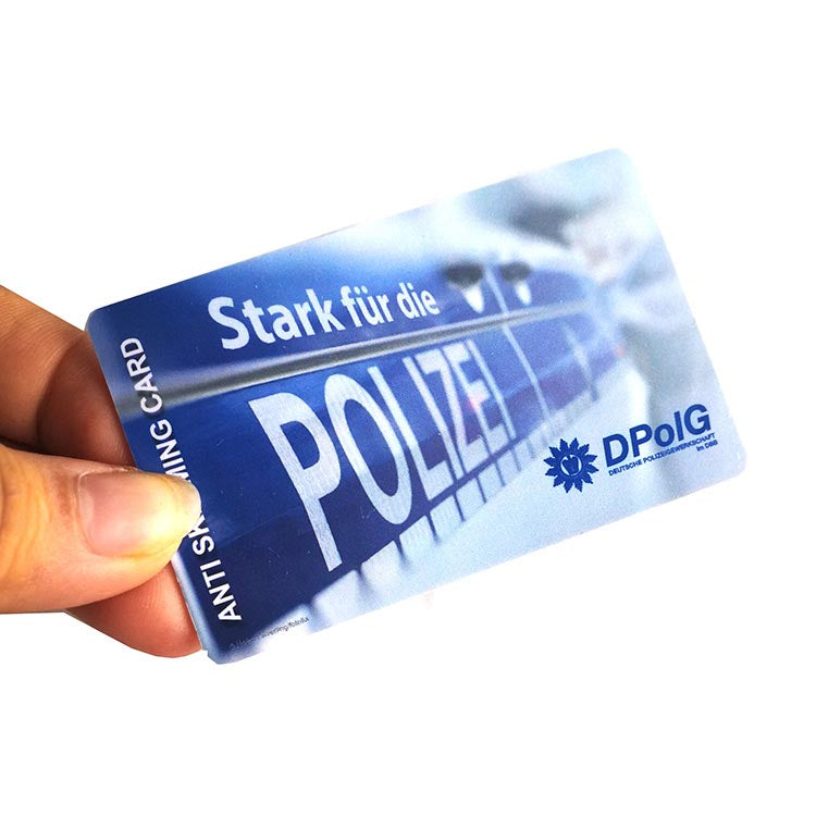 PVC interference signal card– RFID Produkte